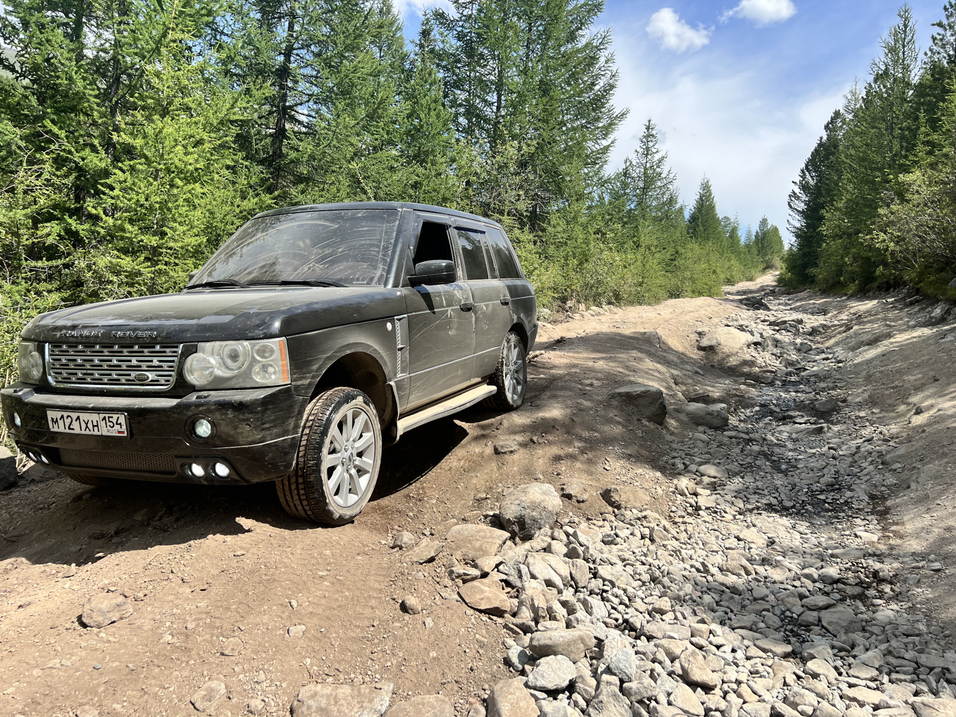 Путешествие длиною в 4000 тыс км — Land Rover Range Rover (3G), 4,2 л ...