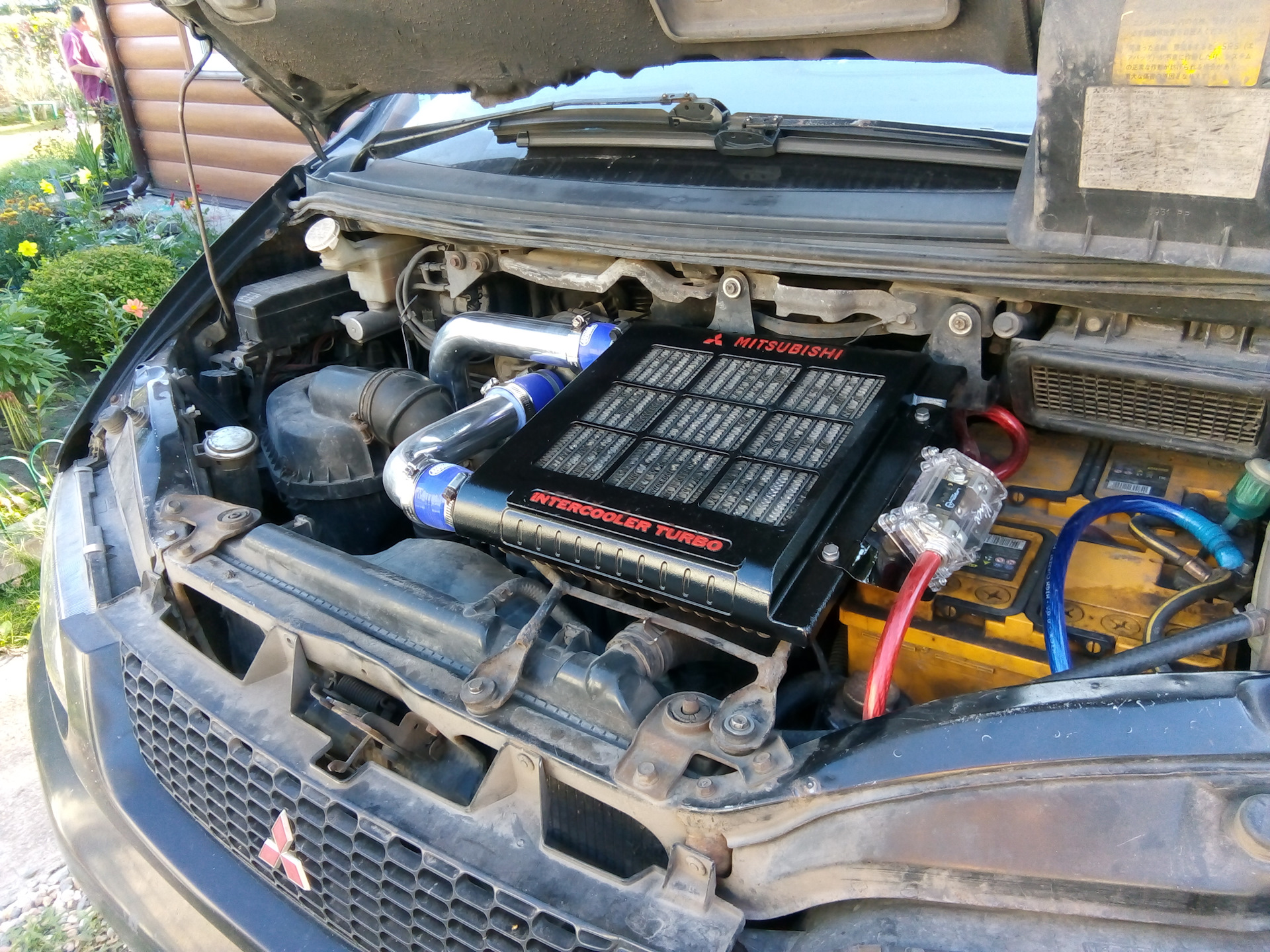 Немного оживил салон! — Mitsubishi Delica (L400), 2,8 л, 1999 года ...