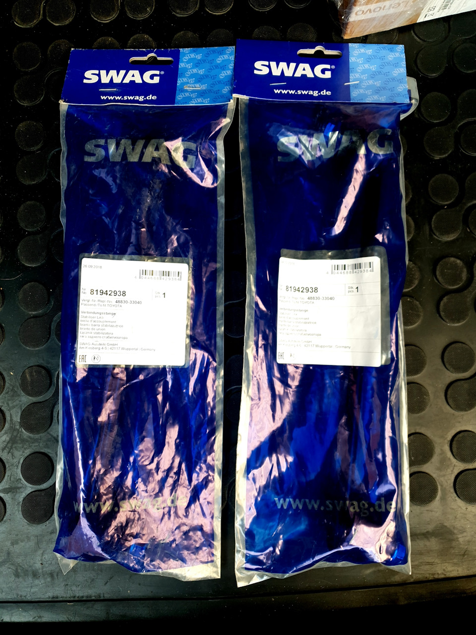 Стойки стабилизатора — Toyota Camry (XV40), 3,5 л, 2008 года | поломка ...