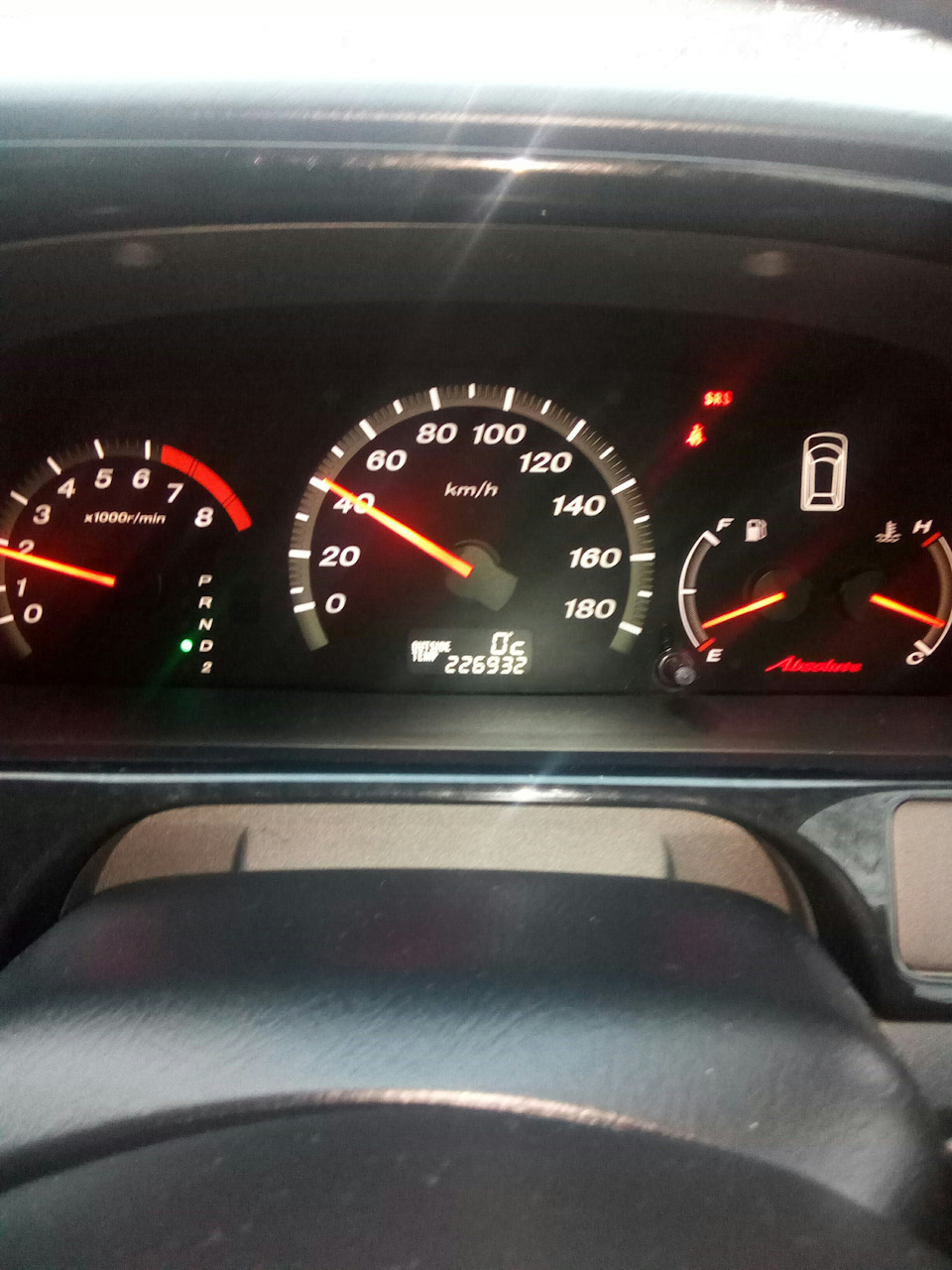 Ошибка srs и её устранение — Honda Odyssey (2G), 2,3 л, 2002 года ...