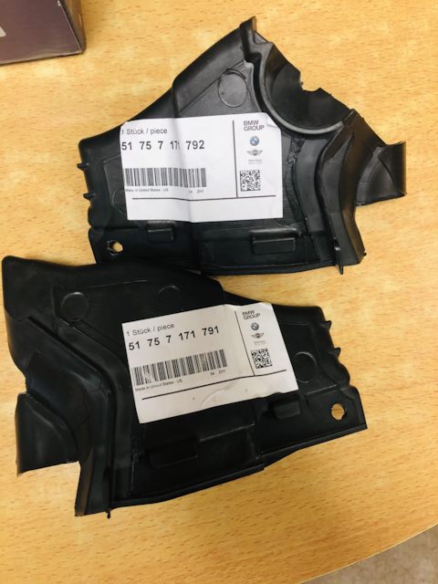 51757171791 Перегородка моторного отсека Л Наруж BMW | Запчасти на DRIVE2