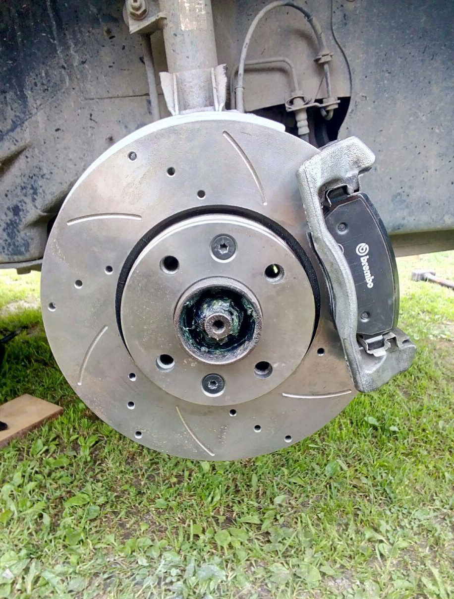 "BREMBO" и "АВТОРЕАЛ" — Lada Vesta (1G), 1,6 л, 2018 года | своими ...