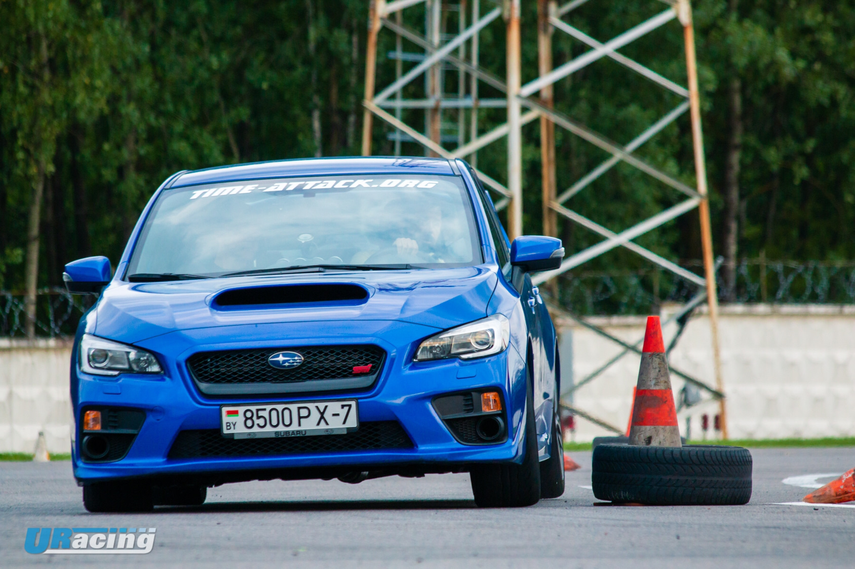 Uracing — Тренировка перед смолом — Subaru WRX STI (VA), 2,5 л, 2014 года | покатушки | DRIVE2