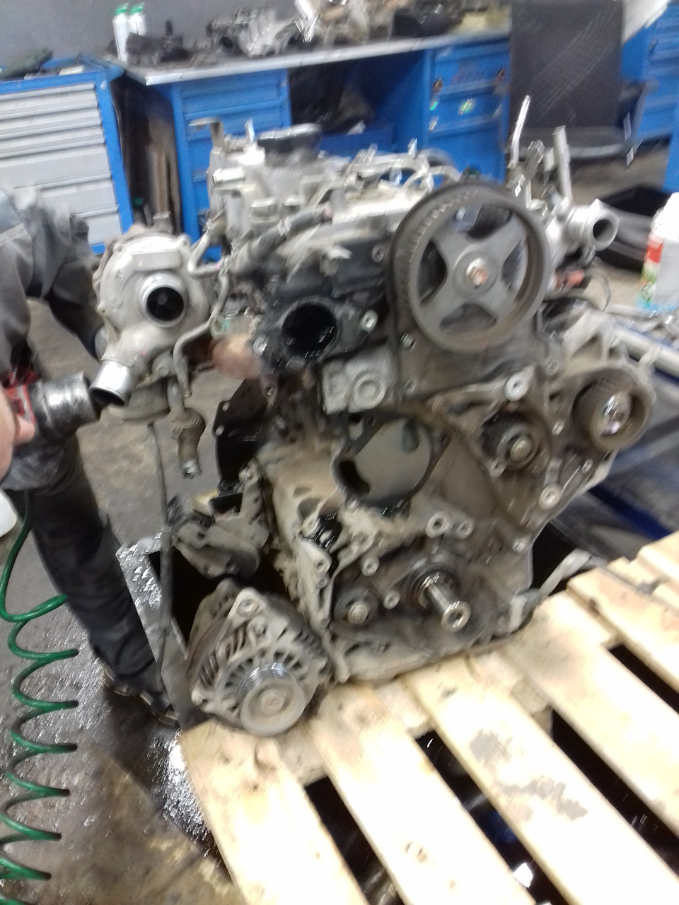 Замена ДВС по отзывной. — Mitsubishi Pajero Sport (2G), 2,5 л, 2011 ...