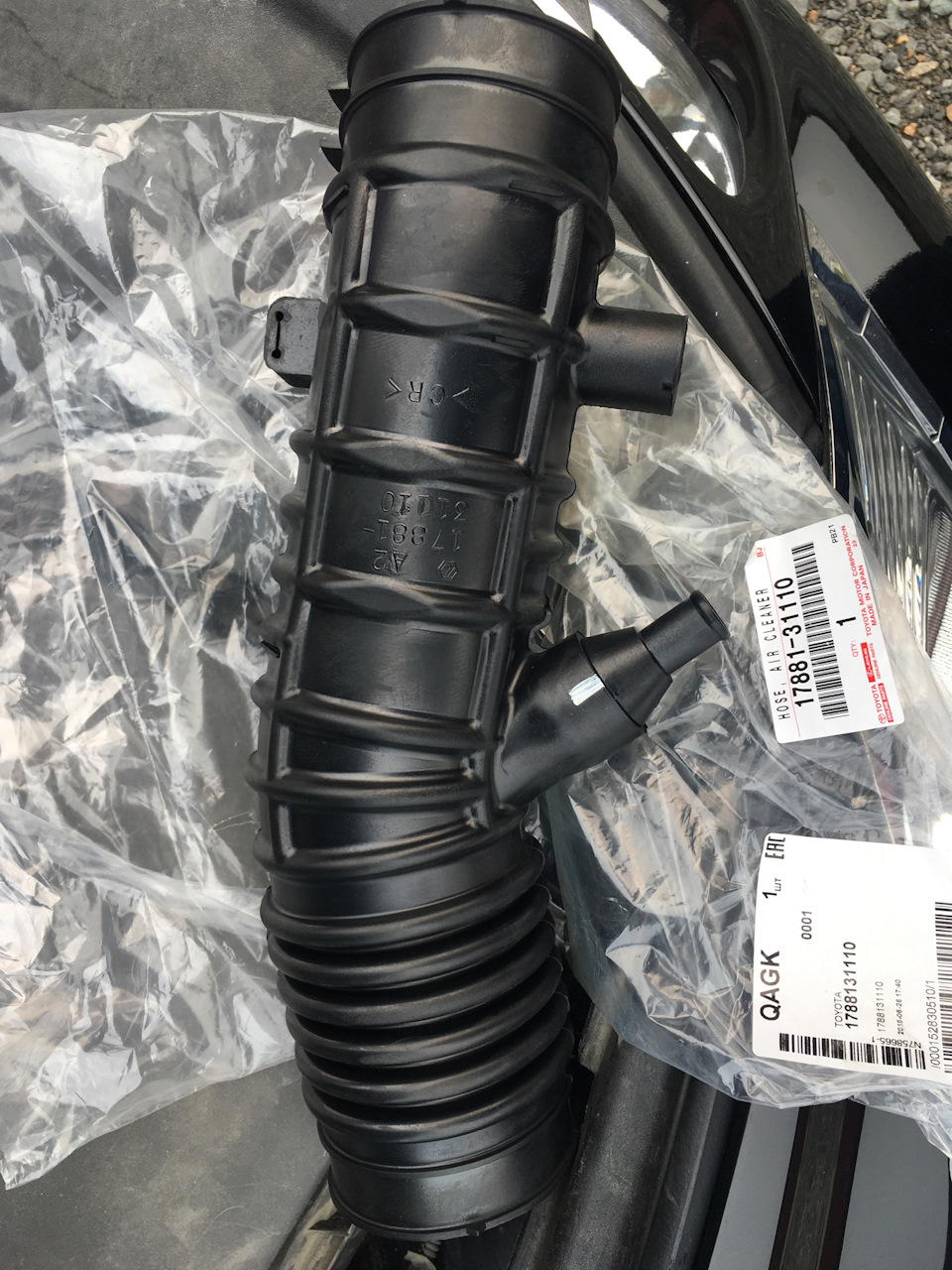 1788131110 патрубок впускной TOYOTA LEXUS | Запчасти на DRIVE2