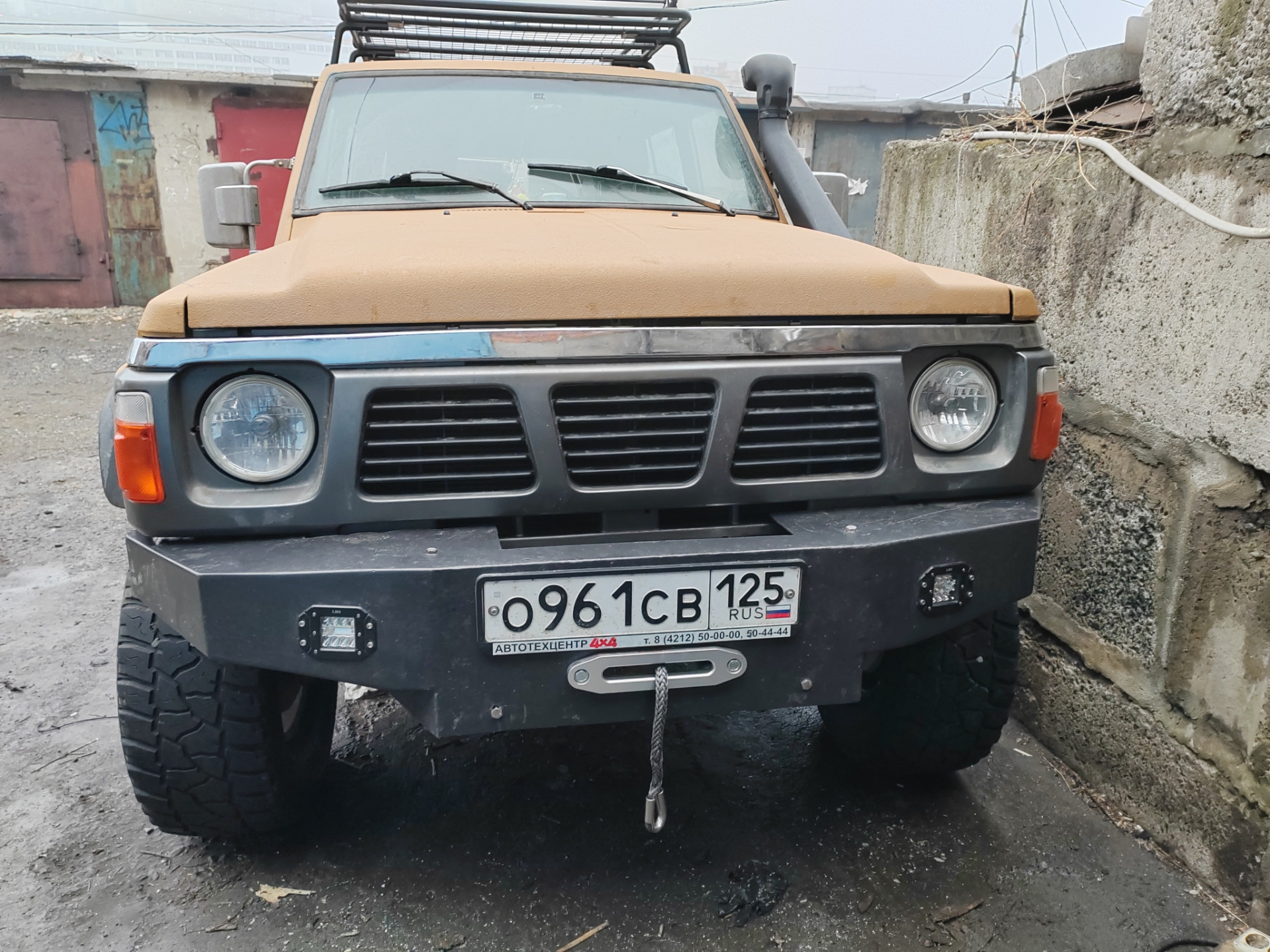 13. Бампер старый не то, поэтому лучше — Nissan Patrol (Y60), 4,1 л, 1990 года | тюнинг | DRIVE2
