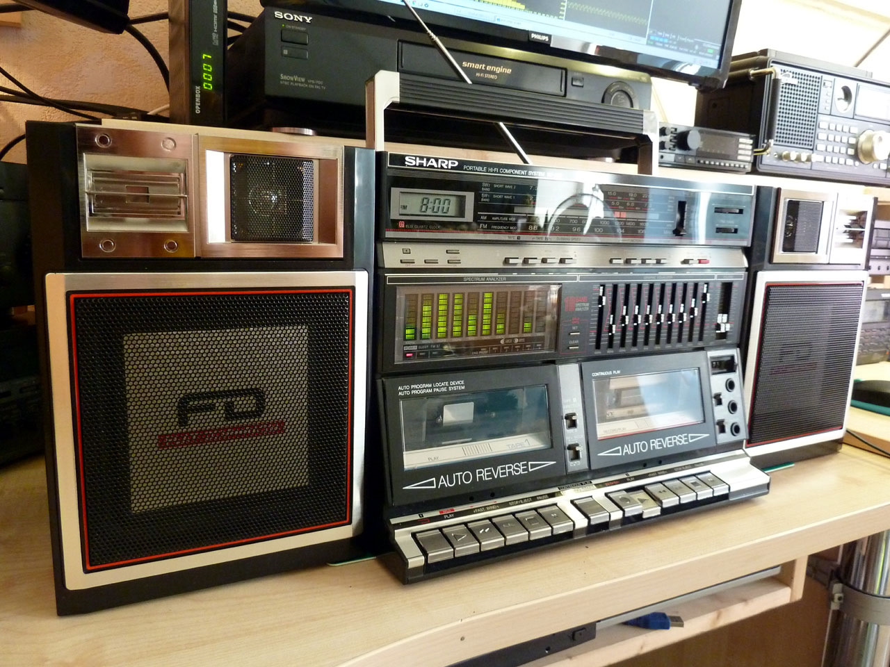 Panasonic RX-CW200. Sharp WF-939. Два одноклассника. — Сообщество «Клуб Почитателей Кассетных ...