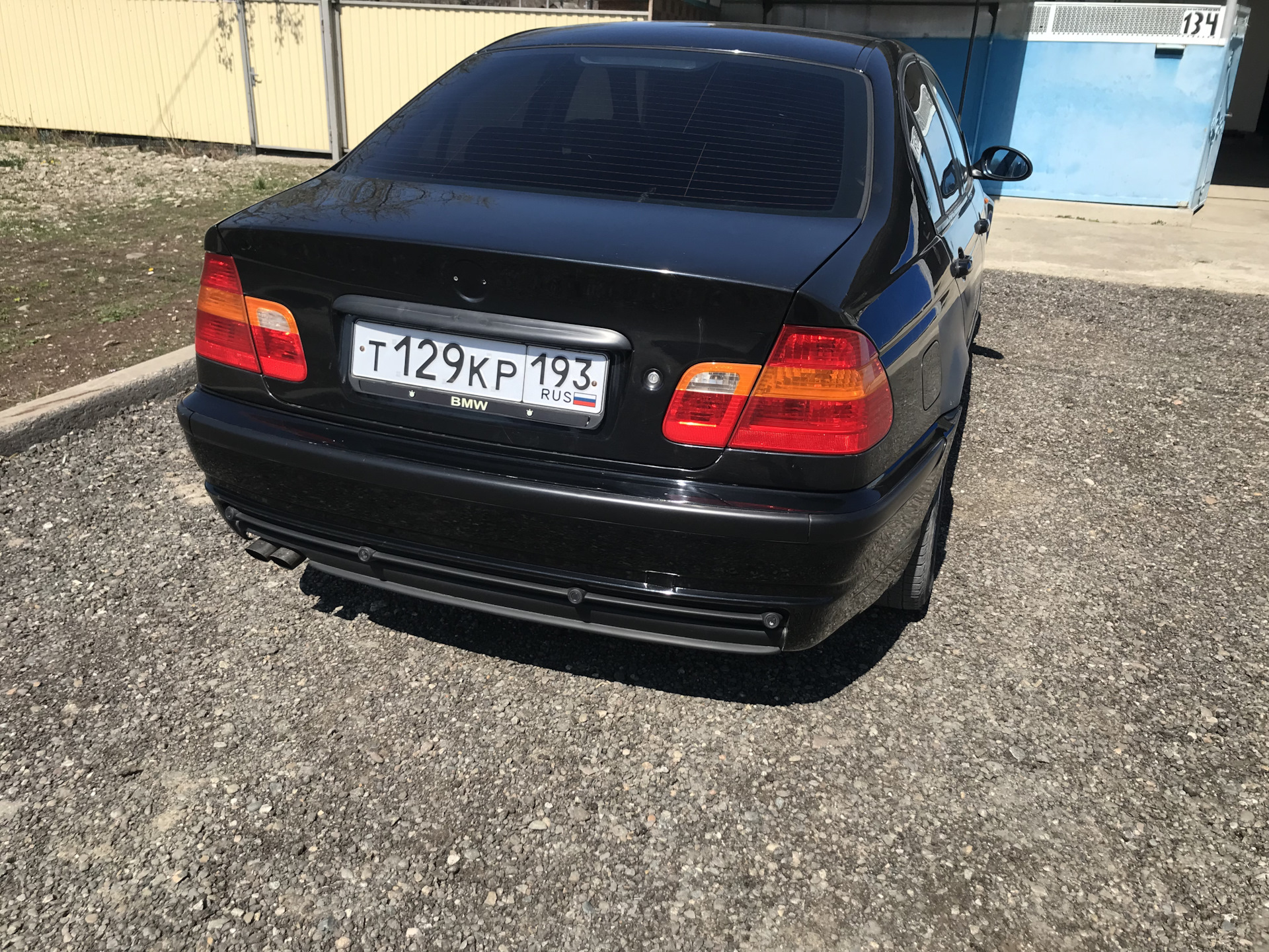 Покупка заднего бампера м тех2 и порогов м тех — BMW 3 series (E46), 3,2 л, 2001 года | просто ...