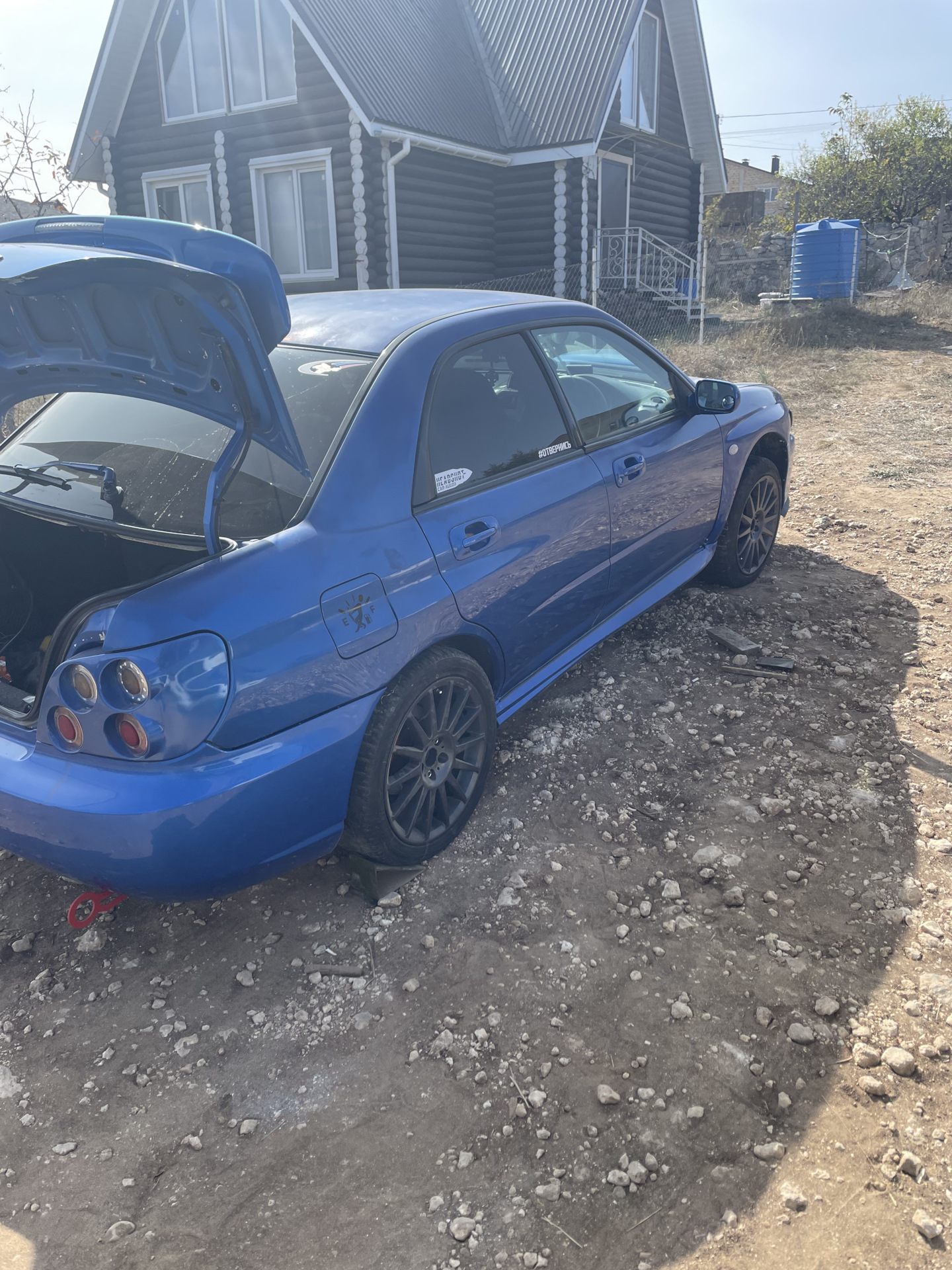 Поставил зимний комплект колес — Subaru Impreza WRX (GD/GG), 2 л, 2000 ...