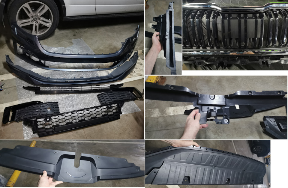 Face Lift + Matrix LED — Skoda Kodiaq (1G), 2 л, 2020 года | своими ...