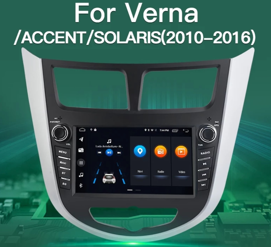ГУ Андроид — Hyundai Solaris Hatchback, 1,6 л., 2016 года | автозвук ...