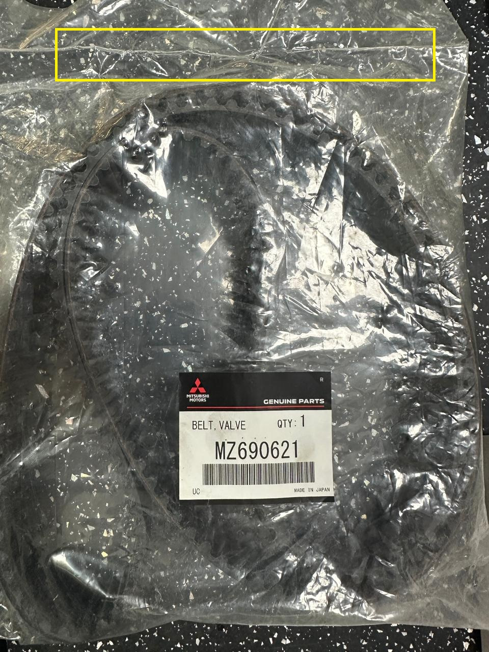 Ремень грм. Новый номер и новая подделка MD358557 MZ690621 — DRIVE2