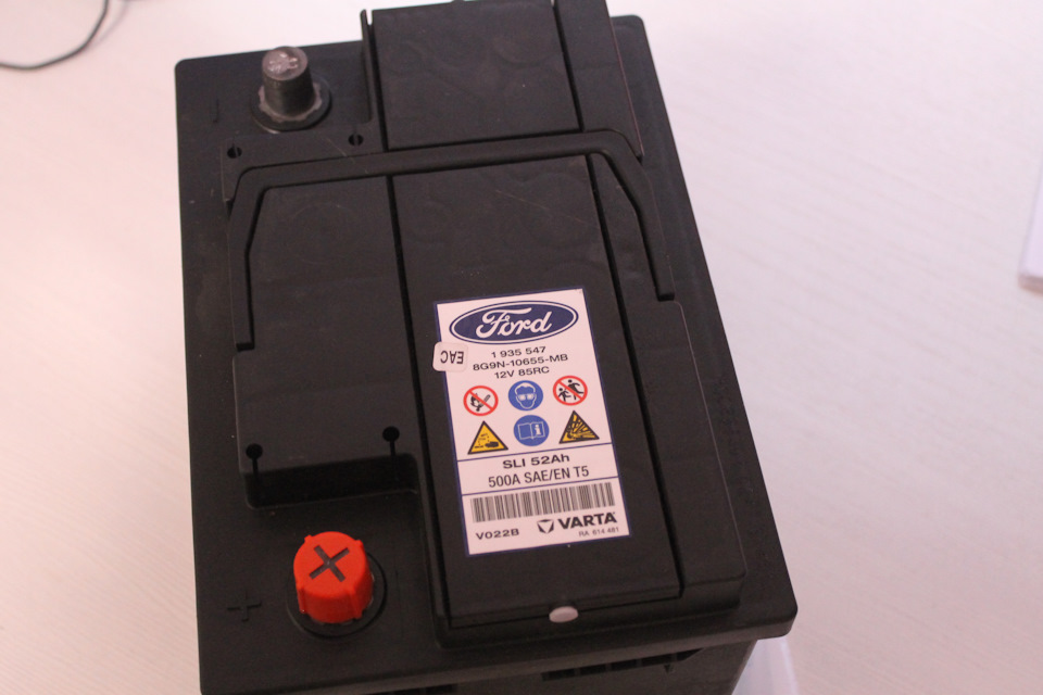1935547 Аккумулятор 500 Amp, 52 AH Ford | Запчасти на DRIVE2