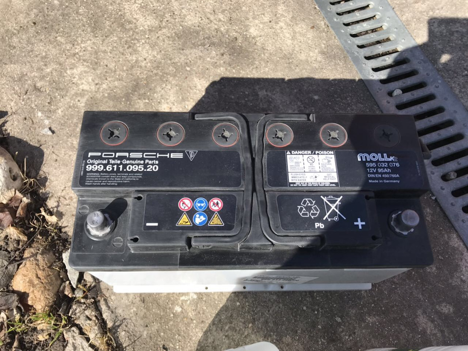 99961109520 АКБ (95АН) VAG | Запчасти на DRIVE2