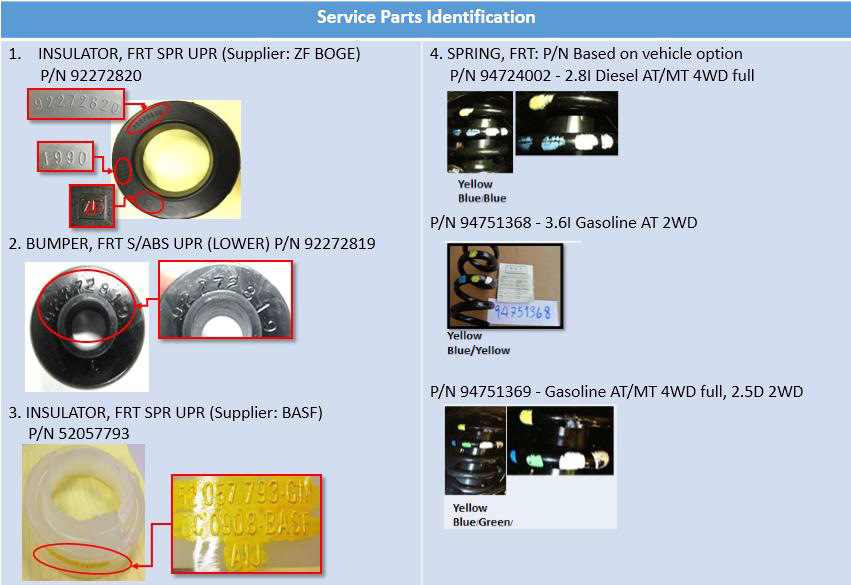 52057793 Уплотнитель пружины передней подвески-верхний / Chevrolet ...