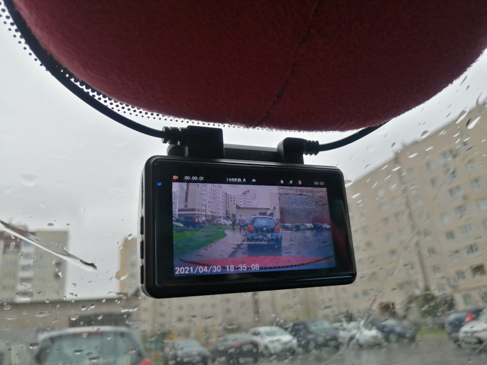 268. Видеорегистратор: камеры (перед, зад). — Mazda 6 (1G) GG, 6 л ...