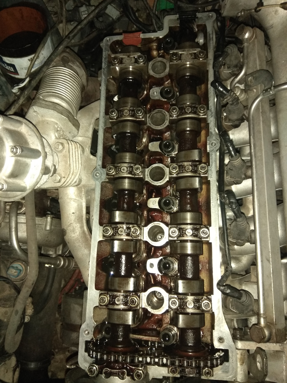 Начало истории по ремонту мотора n73b60 — BMW 7 series (E65/E66), 6 л ...