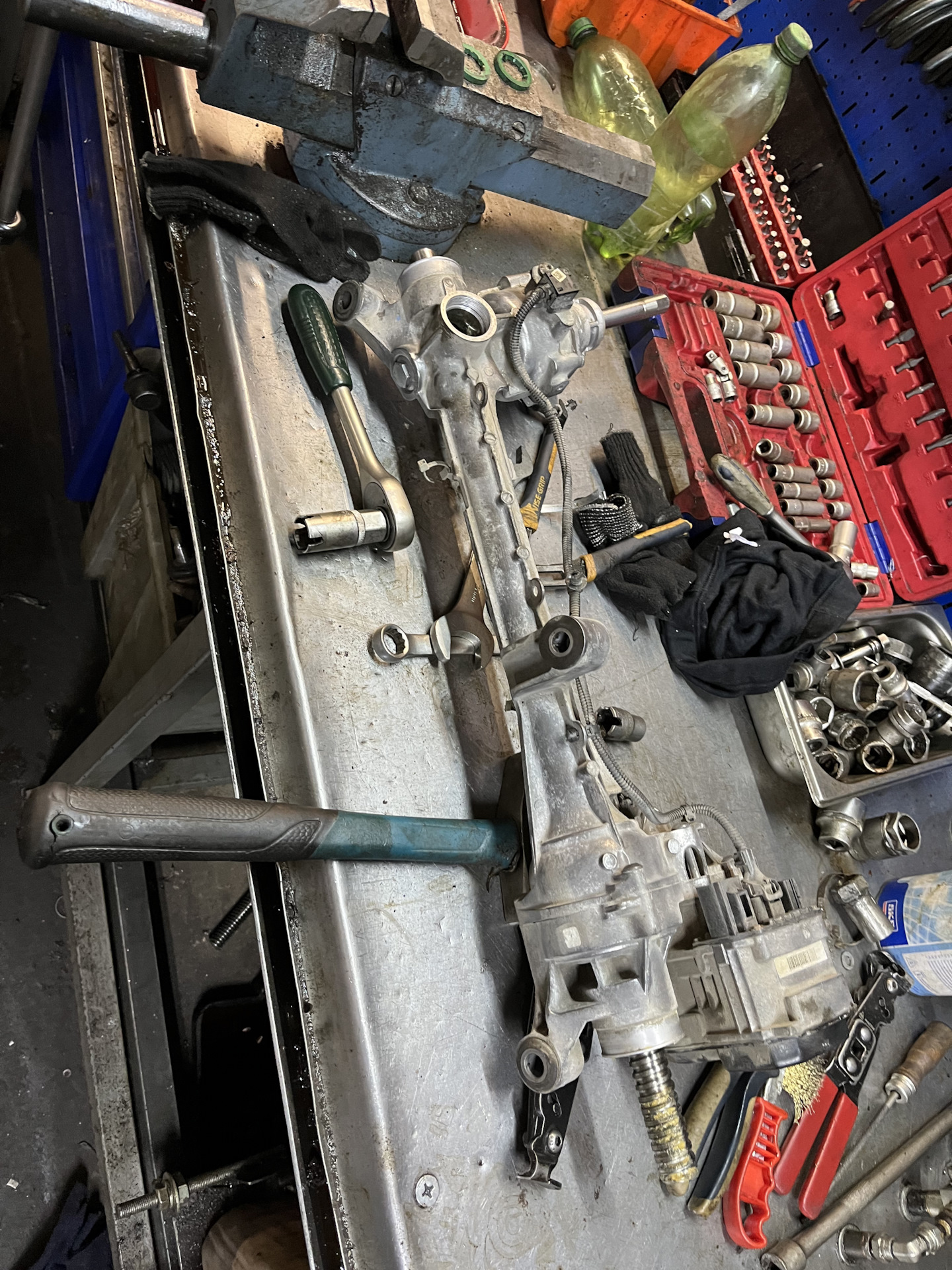 Ремонт рулевой рейки — Ford Focus Hatchback III, 2 л, 2012 года | визит ...