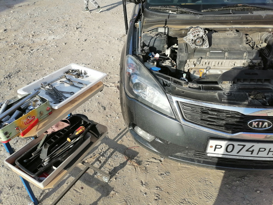 Ремонт генератора. (продолжение) — KIA Ceed SW (1G), 2 л, 2010 года ...