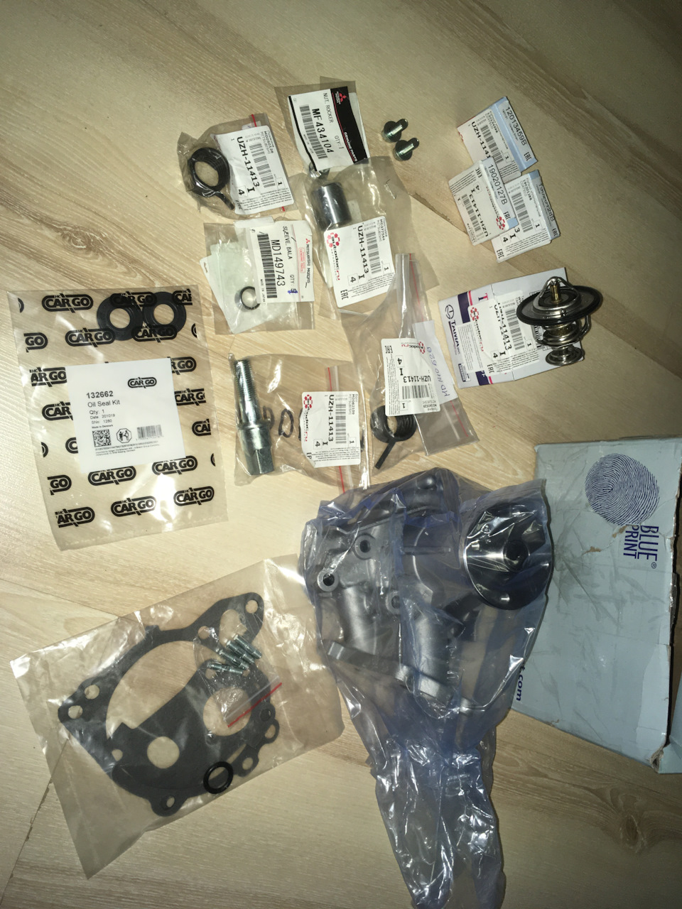 Запчасти для ТО 2 — Mitsubishi Pajero Sport (1G), 2,5 л, 2007 года ...