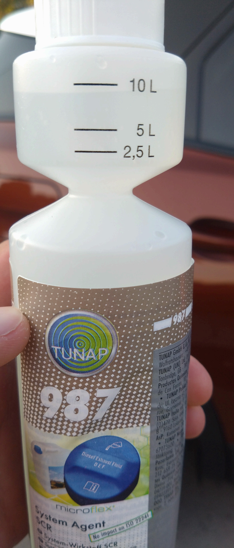 61. Очередная заливка Adblue GREENCOOL 502095 + Tunap 987. — Peugeot ...