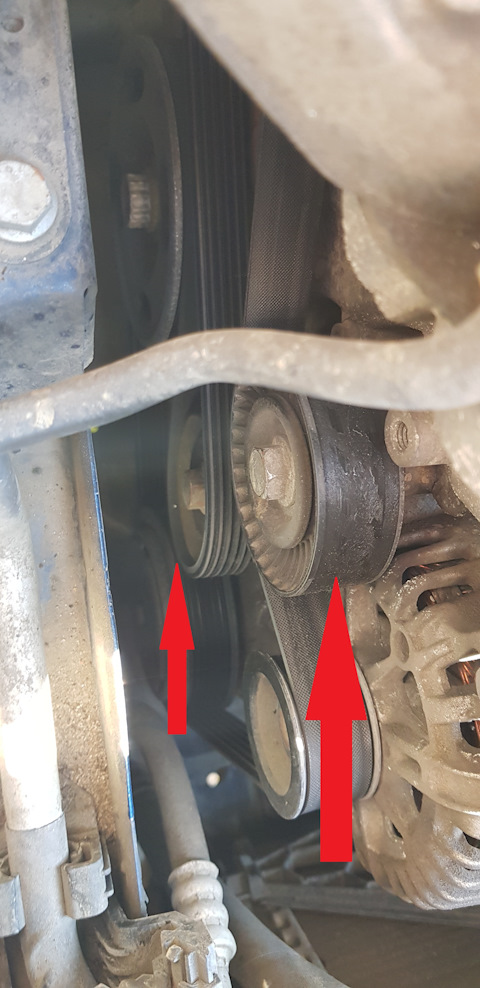 03C145299C Ролик натяжителя приводного ремня (без натяжителя) / 1.4-1.6 ...