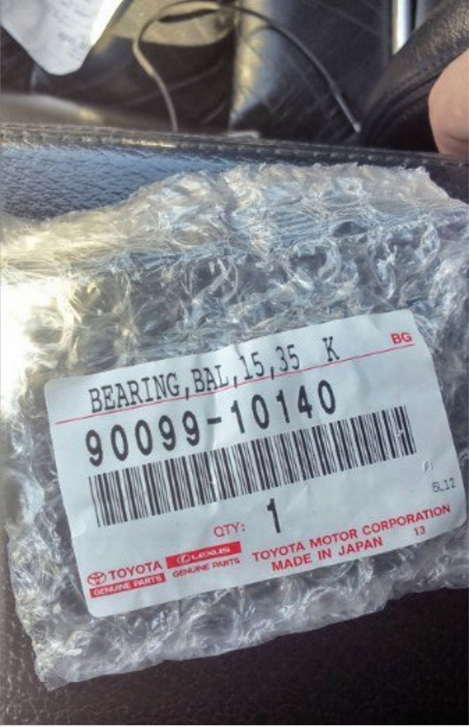 9009910140 Подшипник генератора TOYOTA LEXUS | Запчасти на DRIVE2