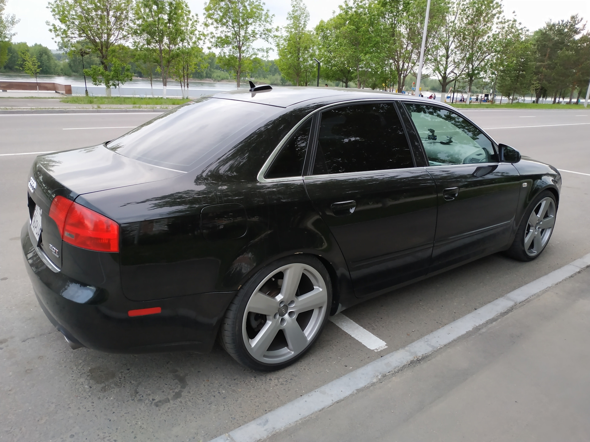 Закатались в черный тонер — Audi A4 (B7), 2 л, 2005 года | стайлинг ...