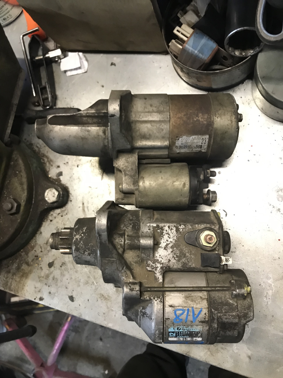 Редукторный стартер на 6MT — Subaru Forester (SG), 2,5 л, 2004 года ...