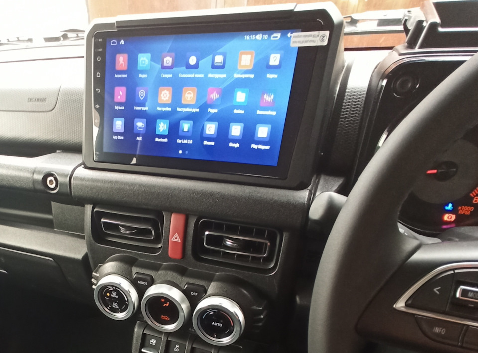 Новая мультимедиа на Android — Suzuki Jimny (4G), 1,5 л, 2019 года ...