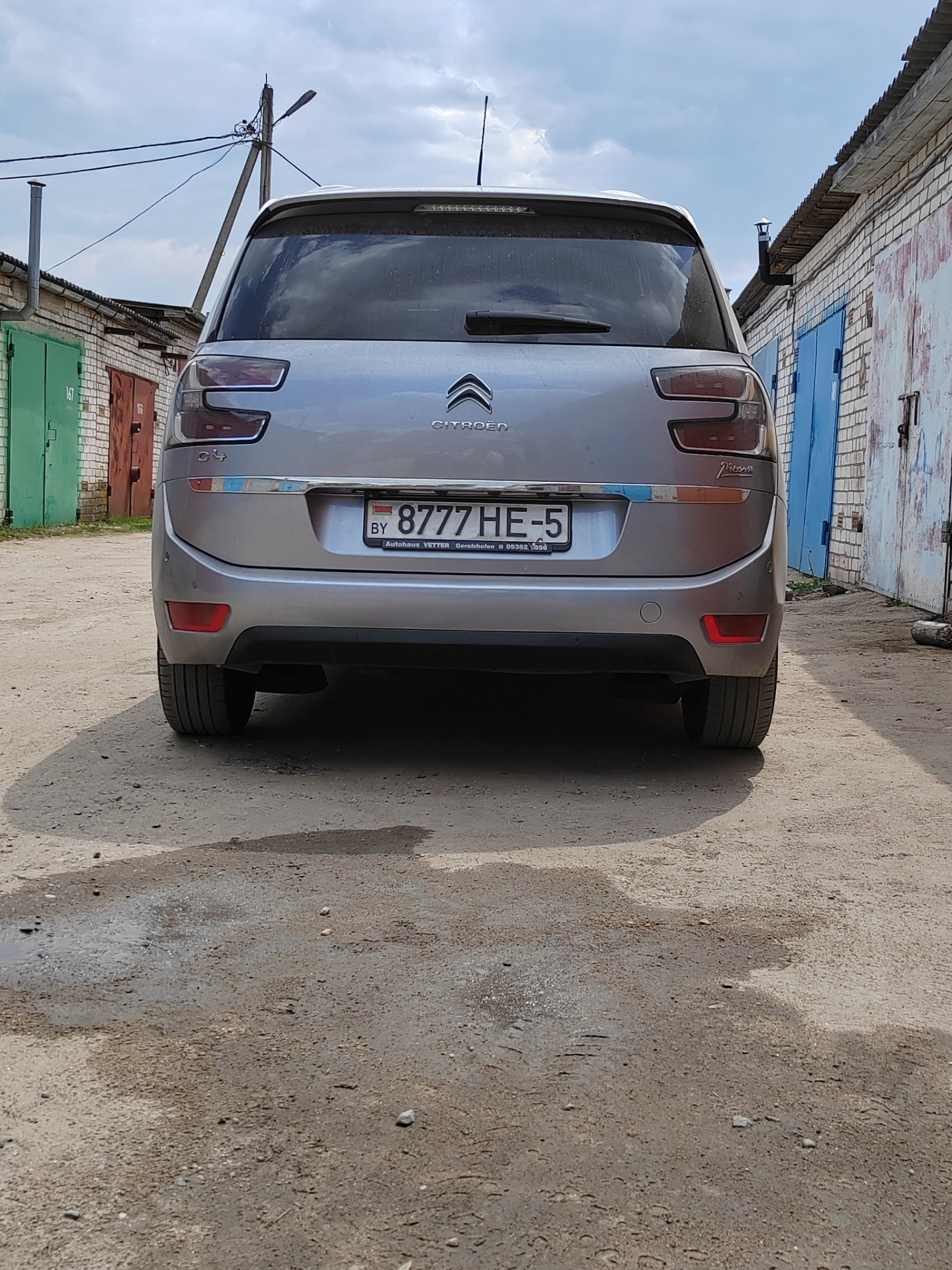 Брызговики — Citroen Grand C4 Picasso (2G), 1,6 л, 2016 года | стайлинг ...