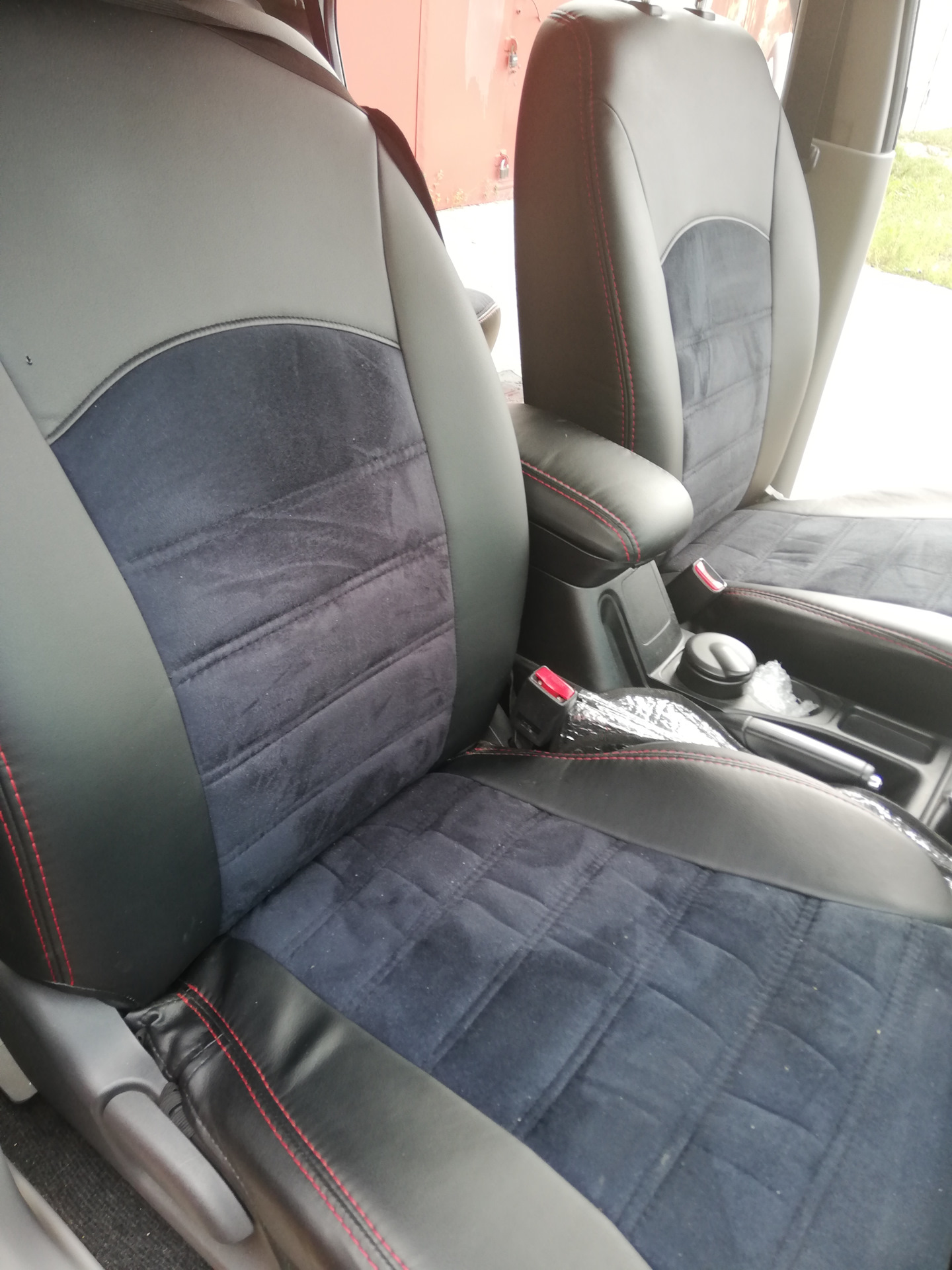 Чехлы" Афтофрант" — Mitsubishi Pajero Sport (2G), 2,5 л, 2014 года ...