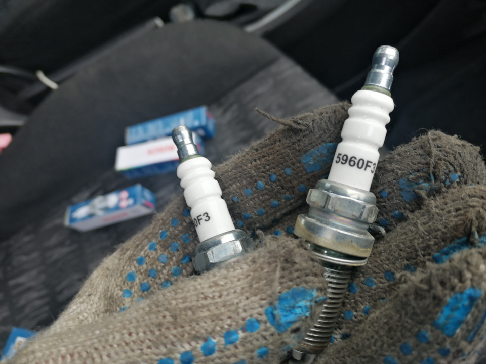 5960F3 Свеча зажигания Peugeot Citroen | Запчасти на DRIVE2