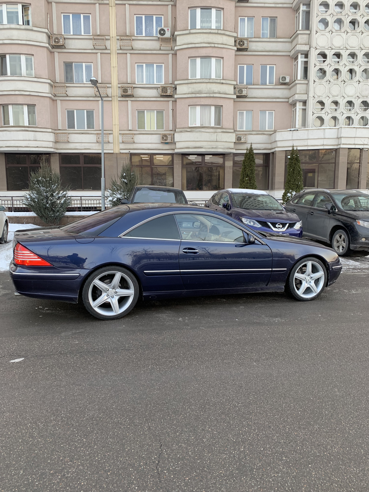 Новые диски или готовимся к лету — Mercedes-Benz CL (W215), 5 л, 2003 года | тюнинг | DRIVE2