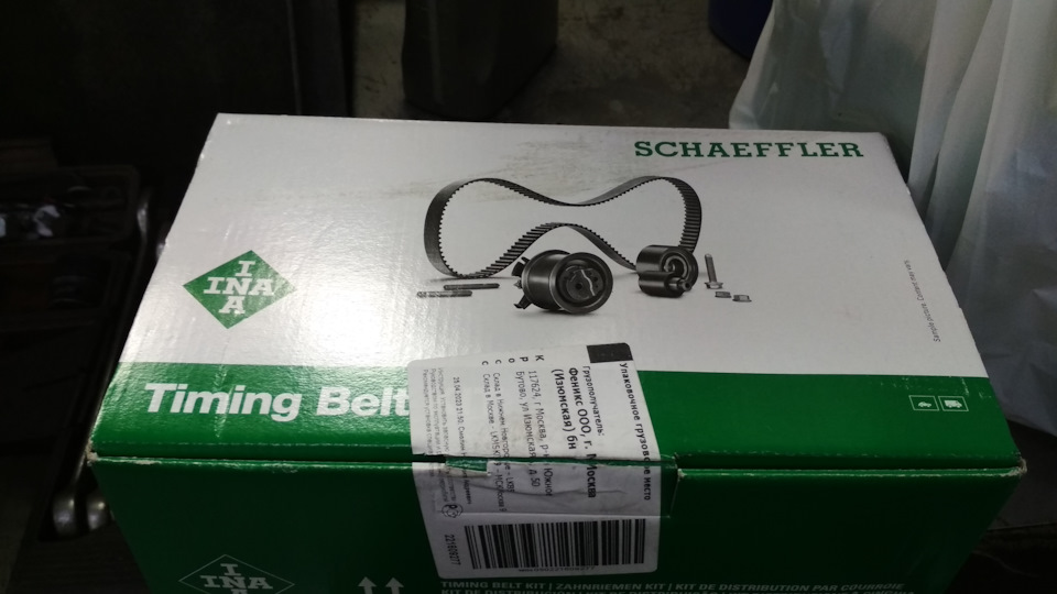 Замена ремня ГРМ + Кулиса — Chevrolet Lacetti SW, 1,6 л, 2008 года ...