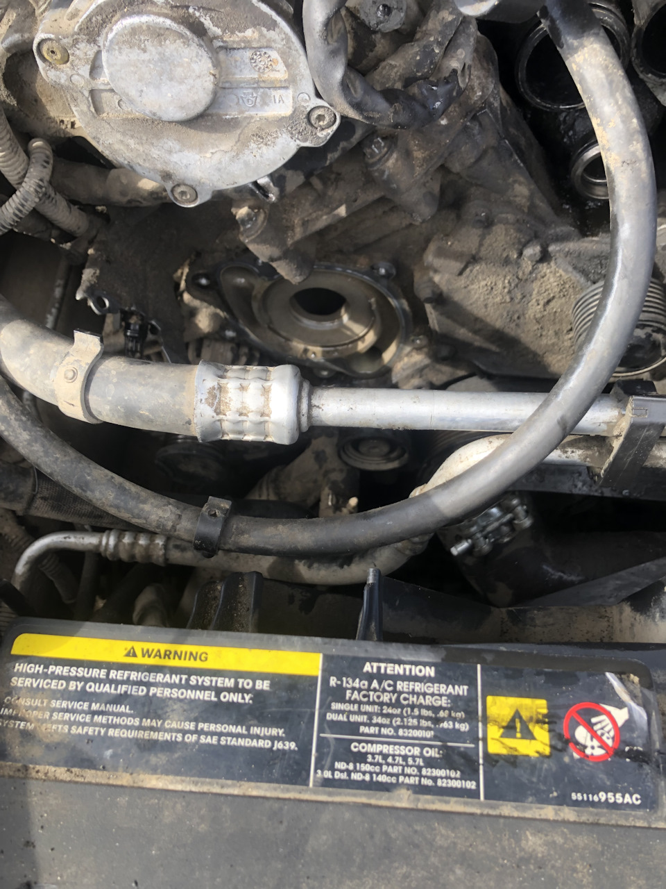 Замена помпы — Jeep Grand Cherokee (WK), 3 л, 2006 года | своими руками ...