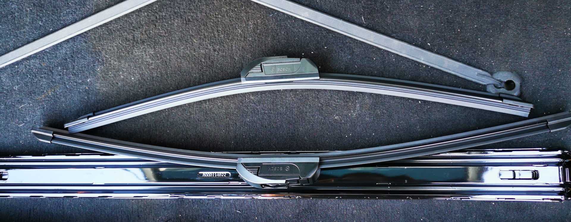 Новые "щётки" стеклоотчистителей Bosch AeroTwin AR728S — BMW 3 series ...