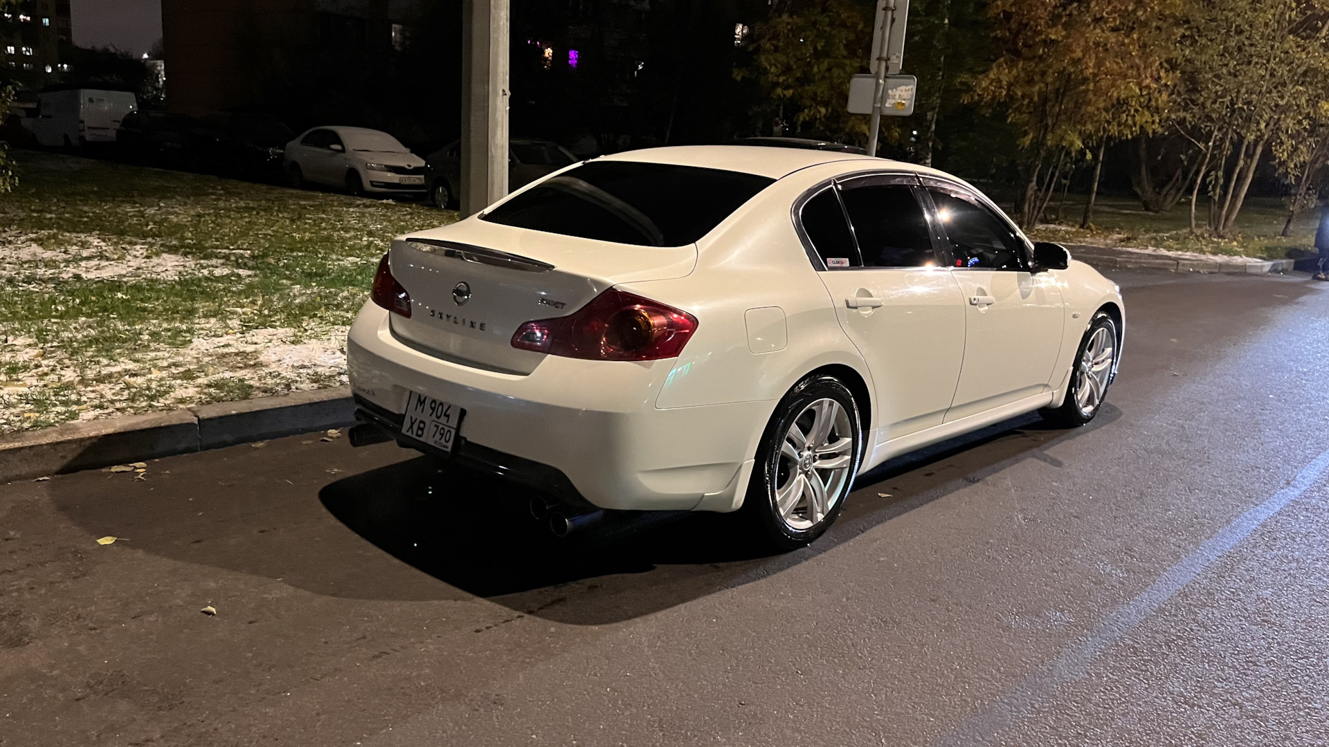 Зимняя стоянка — Nissan Skyline (V36), 3,5 л, 2007 года | просто так | DRIVE2