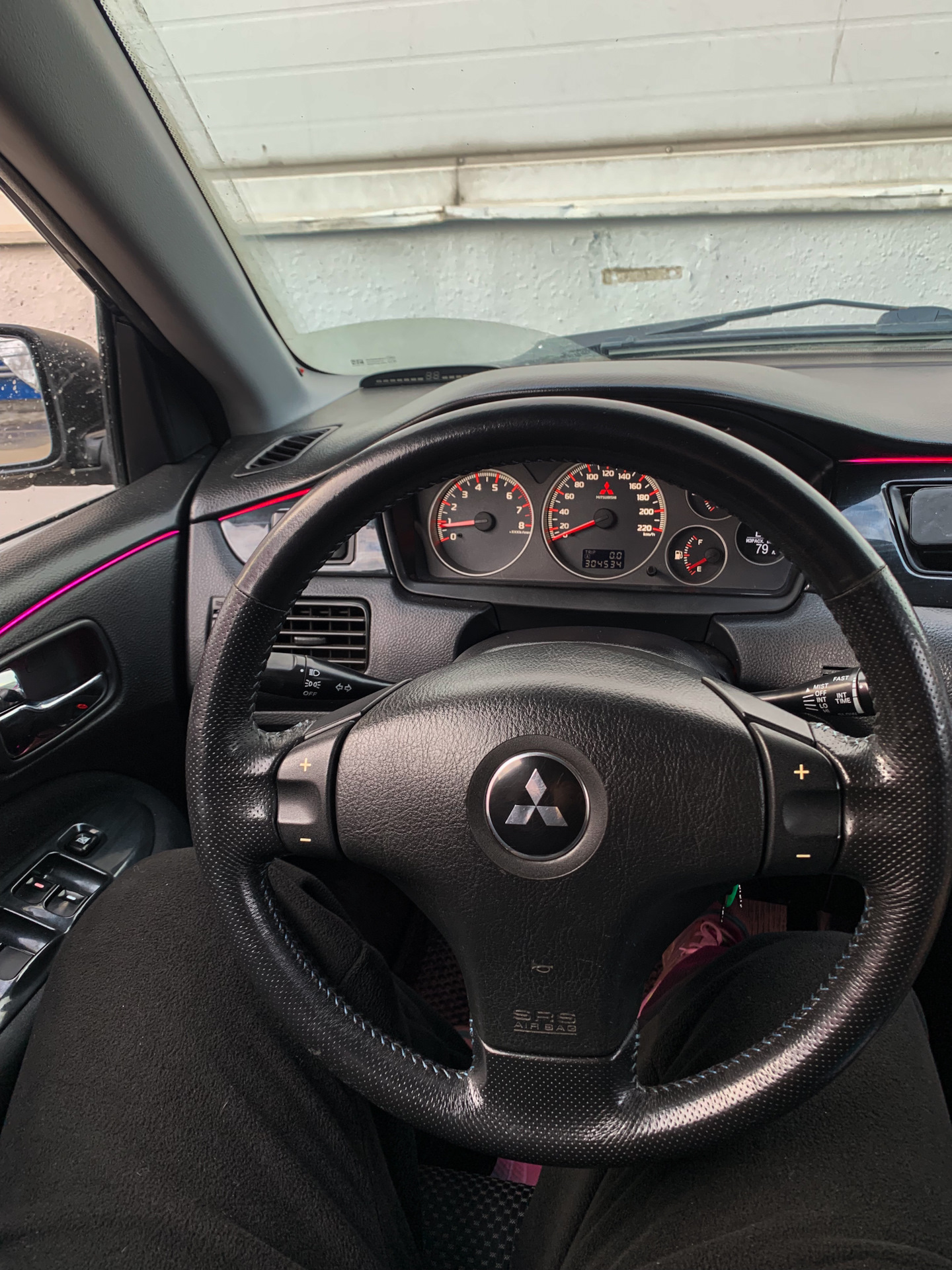 Руль от Airtrek Turbo! — Mitsubishi Lancer IX, 1,6 л, 2005 года ...