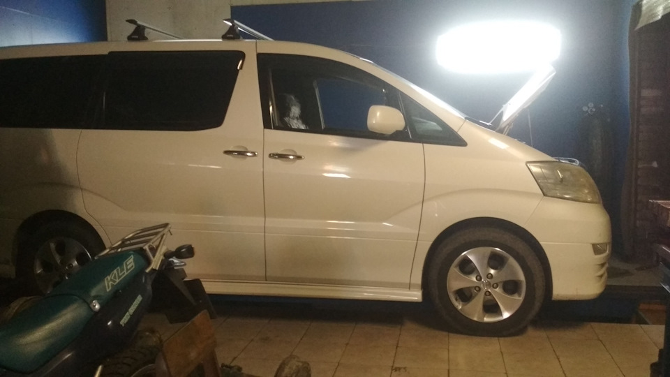 Замена масла в АКПП (полная!) — Toyota Alphard (1G), 3 л, 2007 года ...