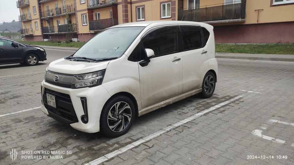 Мороз +2 😹 — Daihatsu Move (LA150/LA160), 0,7 л, 2019 года | мойка | DRIVE2