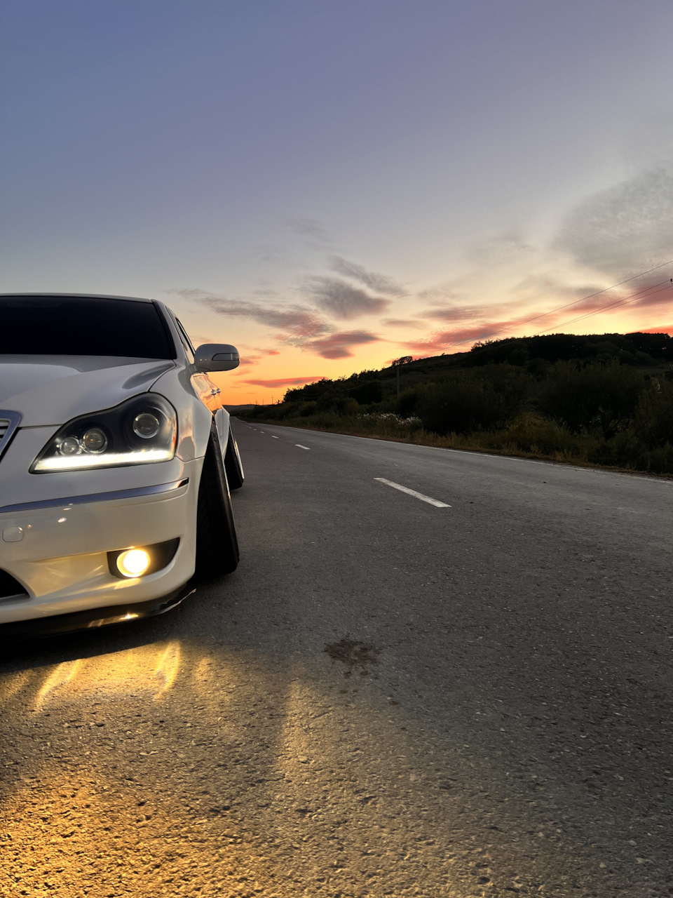 Stance на закате — Toyota Crown Majesta (S180), 4,3 л, 2004 года ...