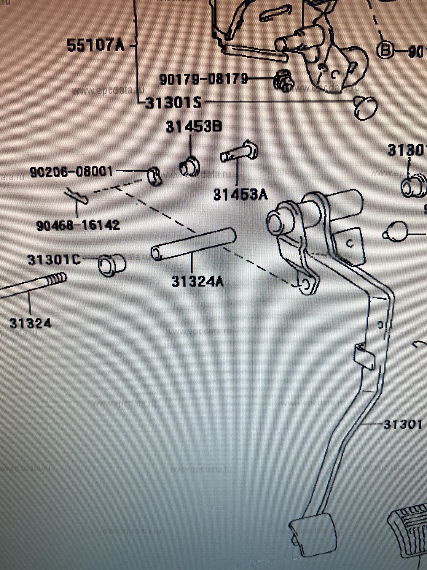Недожим сцепления, проблема решена! — Toyota Caldina (210), 2 л, 1998 ...
