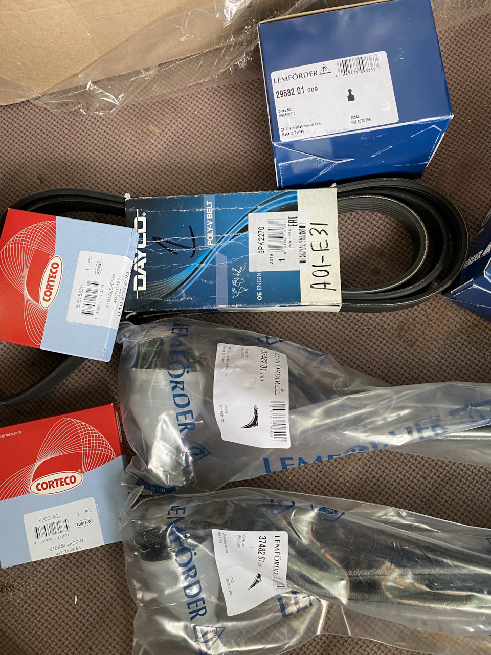 2958201 Шаровая опора LEMFORDER | Запчасти на DRIVE2