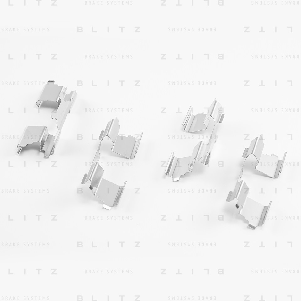 BR0435 Ремкомплект передних тормозных колодок BLITZ | Запчасти на DRIVE2