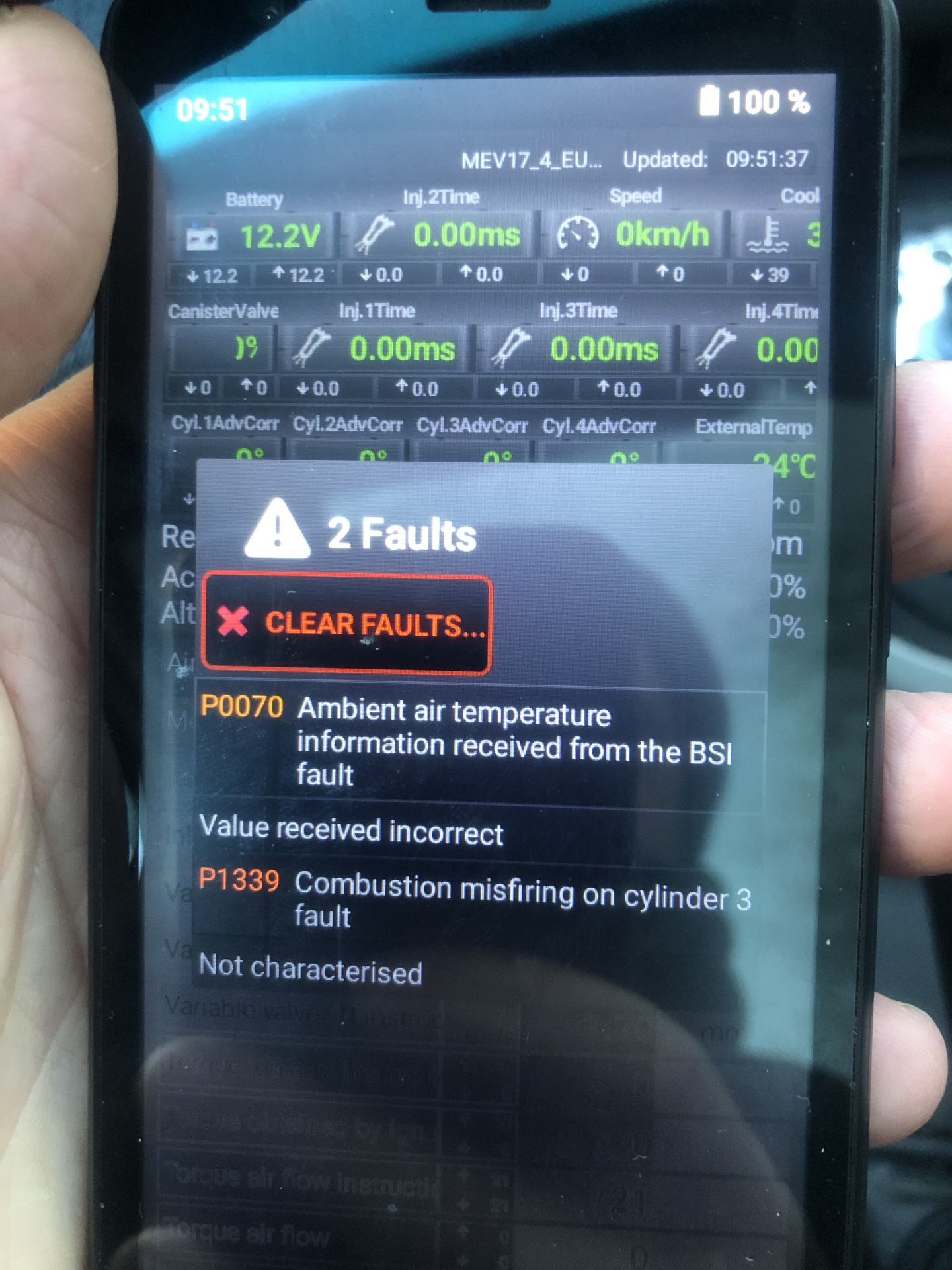 Check engine — Peugeot 308 SW (1G), 1,6 л, 2008 года | другое | DRIVE2