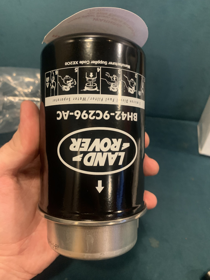 Топливный фильтр Range Rover 4,4 lr072610 на Land Rover Range Rover (4G ...