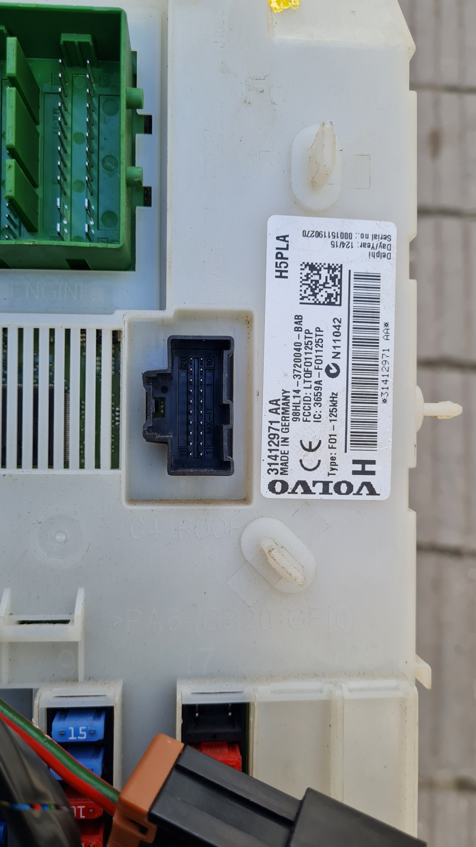 31412971 ЭЛЕКТРОН. ОБОРУДОВ Volvo | Запчасти на DRIVE2