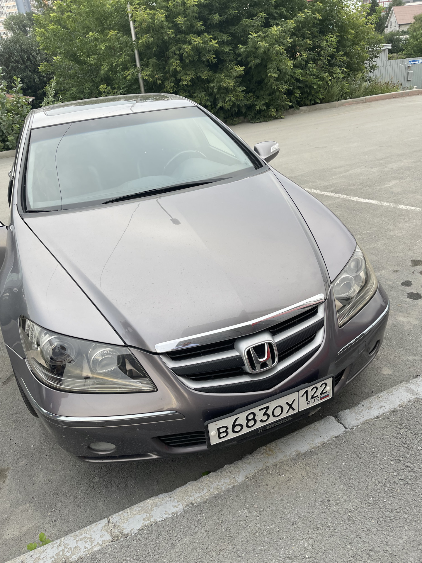 Фары в плёнку Honda Legend KB1 — Honda Legend (KB), 3,5 л, 2006 года ...