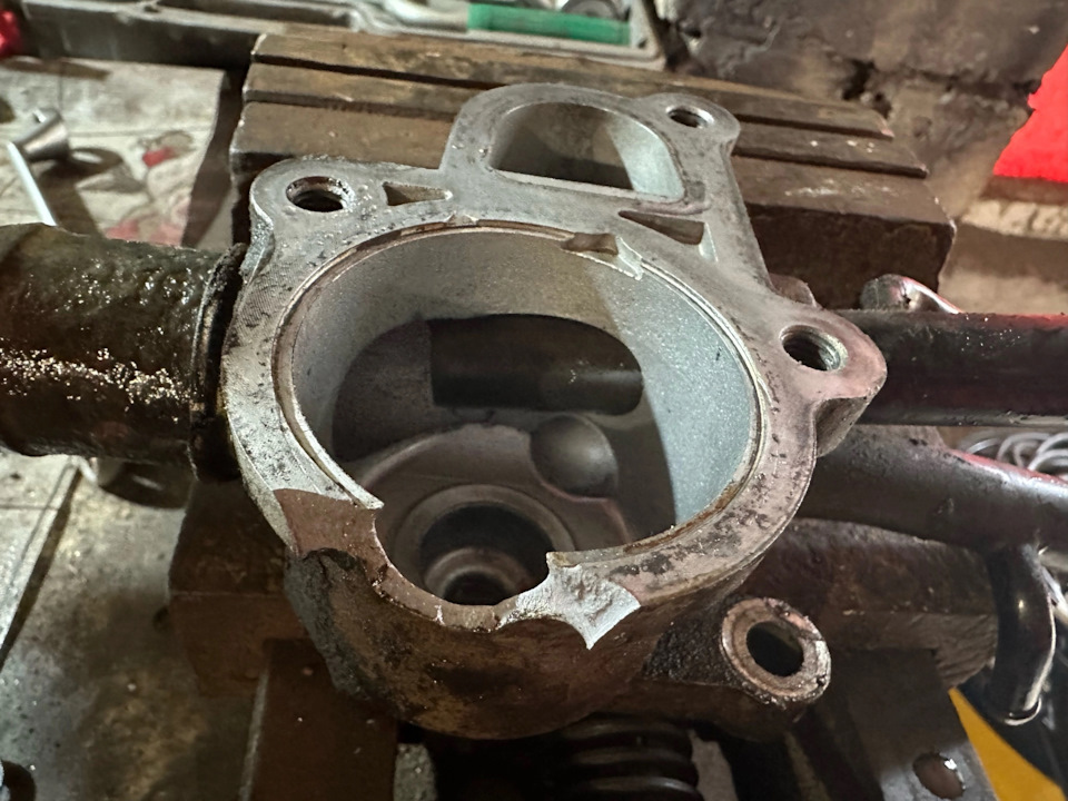 Корпус термостата — Hyundai Accent (2G), 1,5 л, 2007 года | запчасти ...